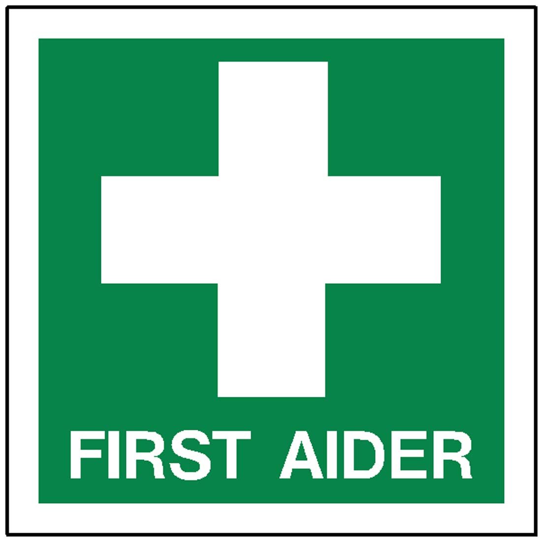 First Aider Stickers | Hard Hat Stickers