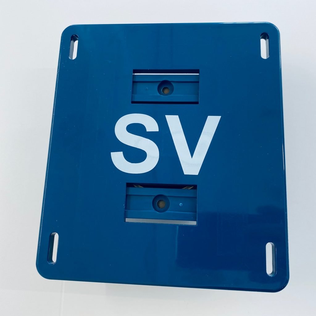 Sluice Valve SV Sign (blank) - Slater Signs