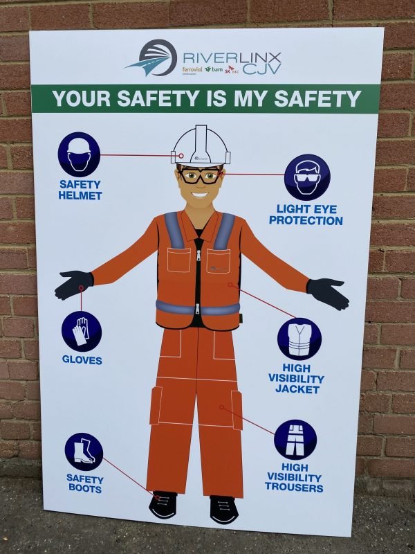 Mandatory PPE Requirement Notice - Slater Signs