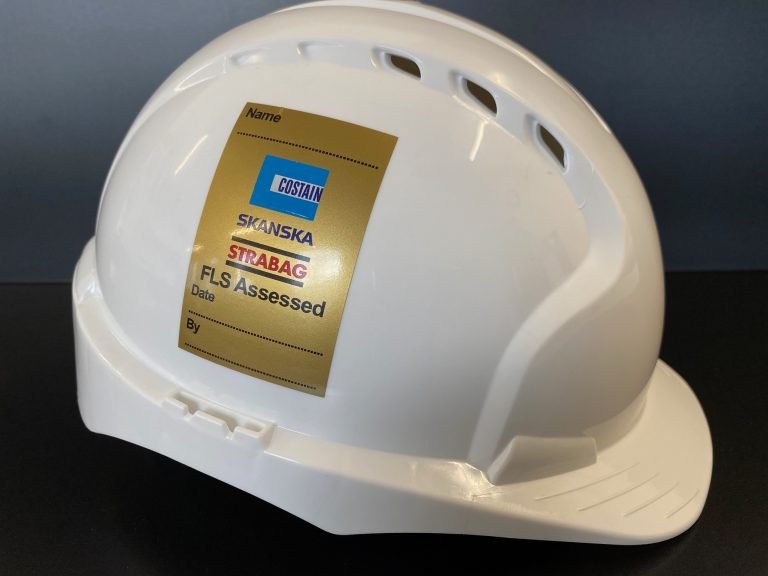 Safety Helmet Stickers | Hard Hat Stickers | Induction Stickers