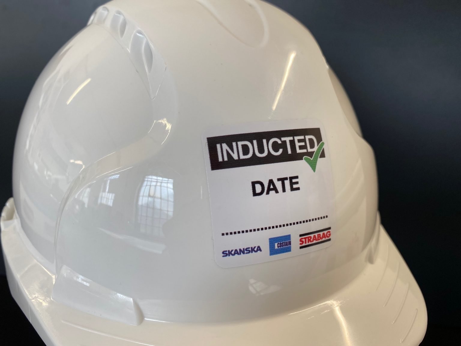 Safety Helmet Stickers | Hard Hat Stickers | Induction Stickers