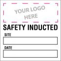 Safety Inducted Stickers | Hard Hat Stickers | 01322 558409