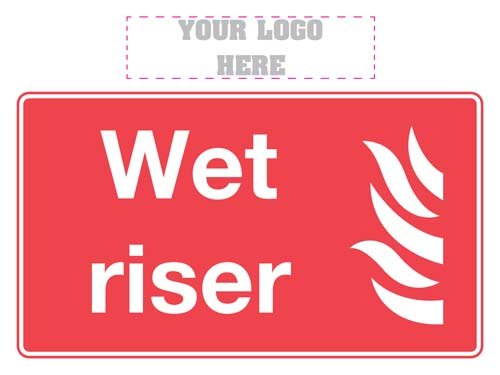 Wet Riser Sign - Slater Signs