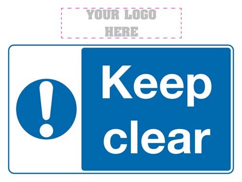 Keep Clear Sign - Slater Signs