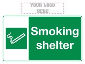 Smoking Shelter Sign - Slater Signs