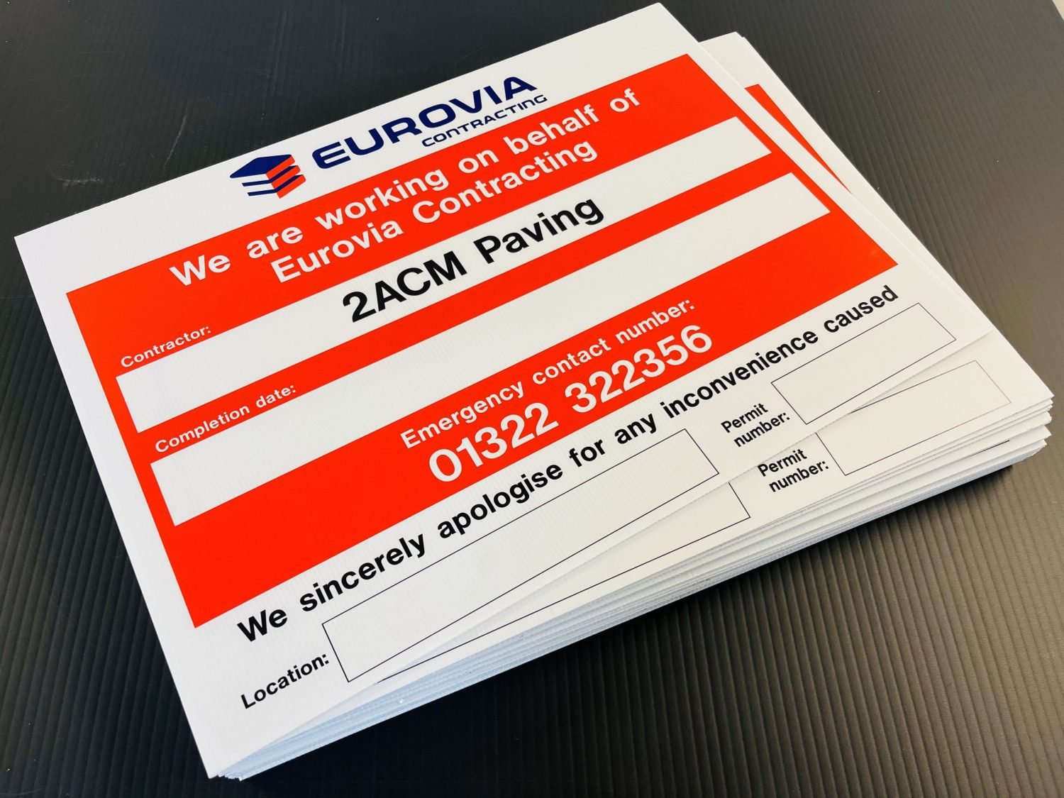 Hazard Signs and Construction Safety Signs Kent, South East | Slater Signs