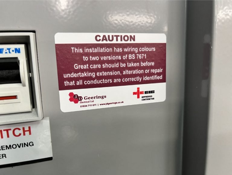 Custom Designed Electrical Sticker Pack (6 Stickers)